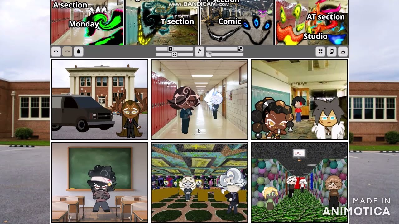 Monday Again Comic Studio was similar to epic rooms school edition