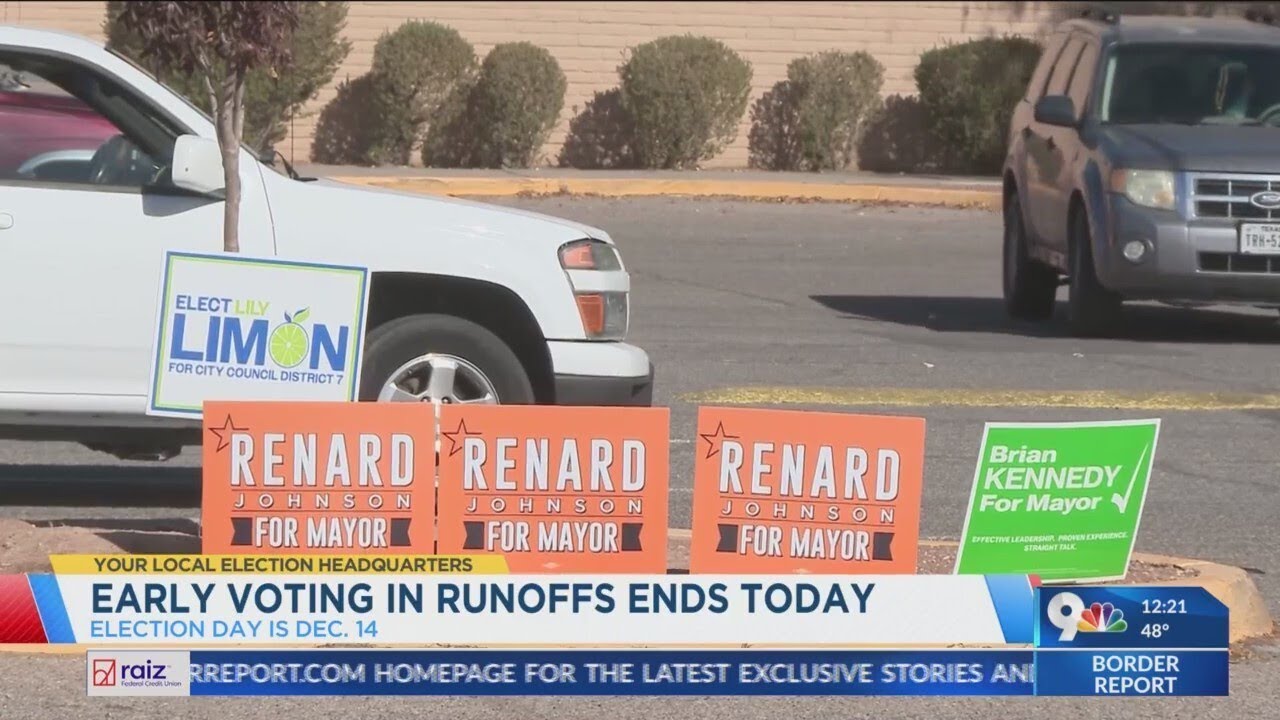 Last day for early voting in runoff races