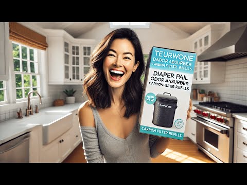 🍼 TeurWone Diaper Pail Odor Absorber Carbon Filter Refills Review 🍼