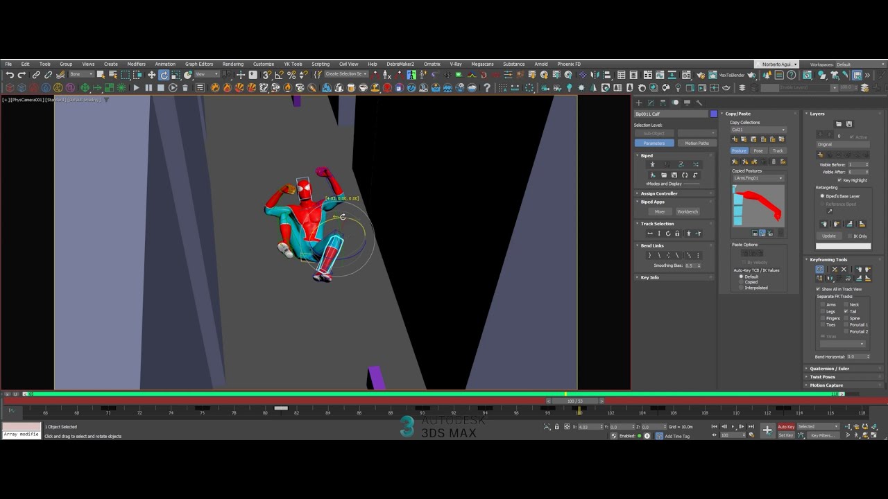 TimeLine Extended 3dsMax script for animators.