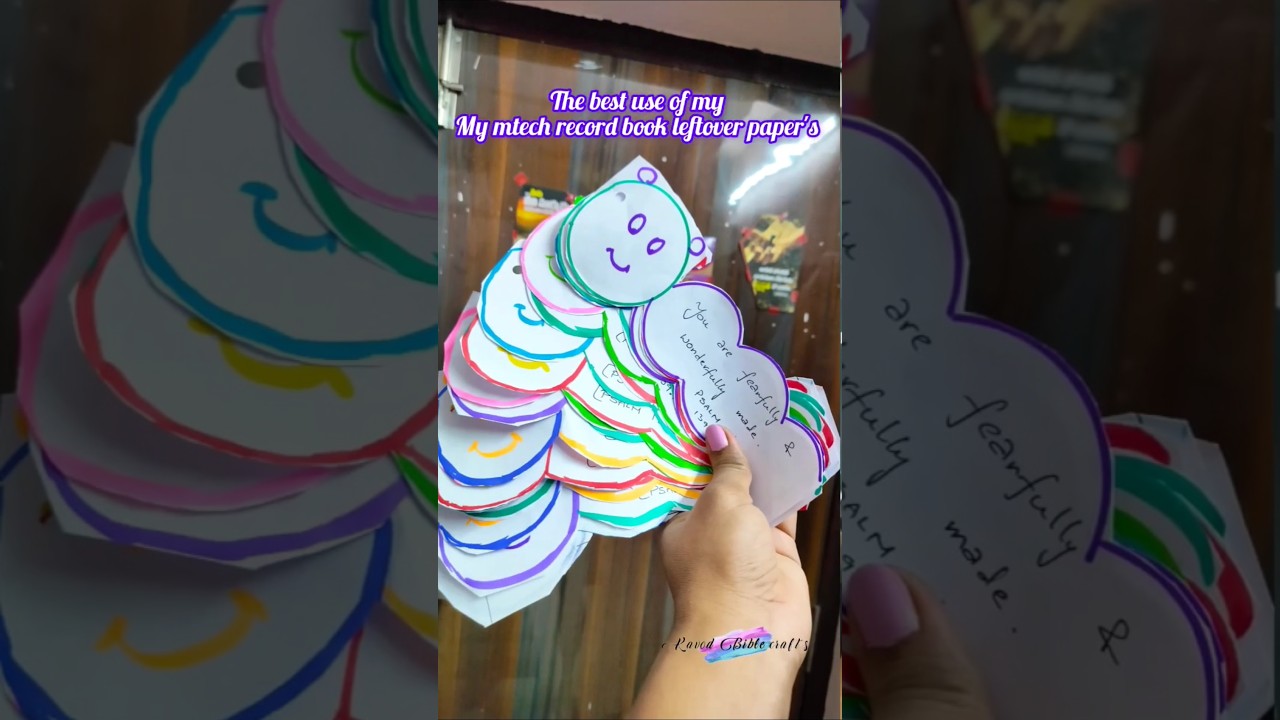 Memory Verse Crafts Part -1