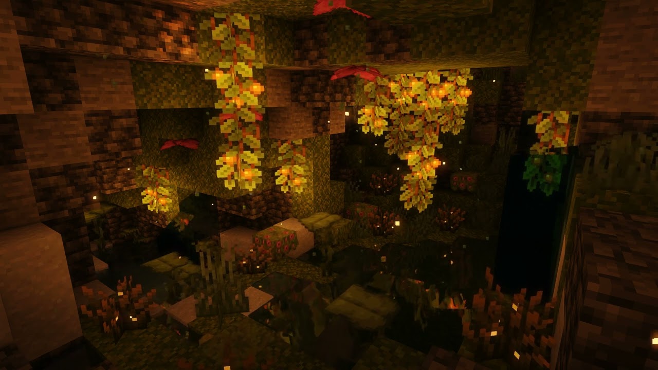 Lush cave - Minecraft wallpapers - 3