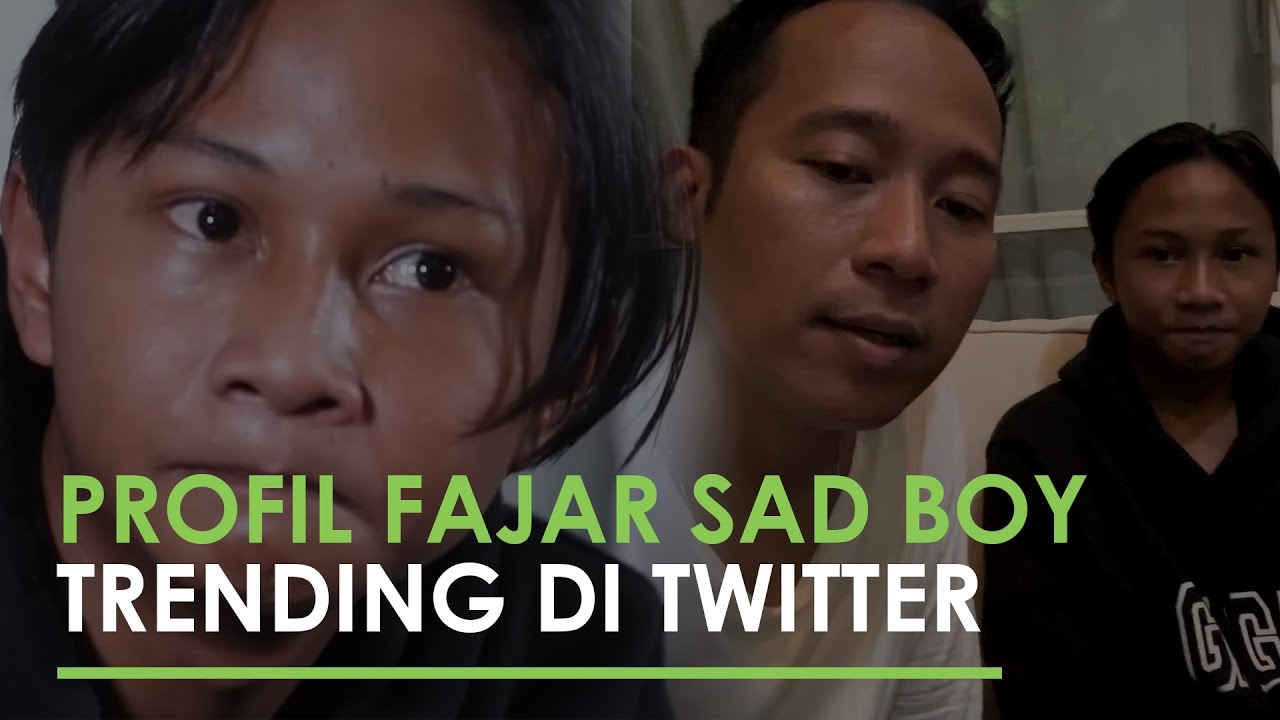 Profil Fajar Sad Boy yang Trending di Twitter setelah Berbincang dengan ...