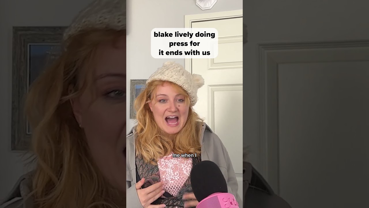 Blake Lively Doing Press for It Ends With Us