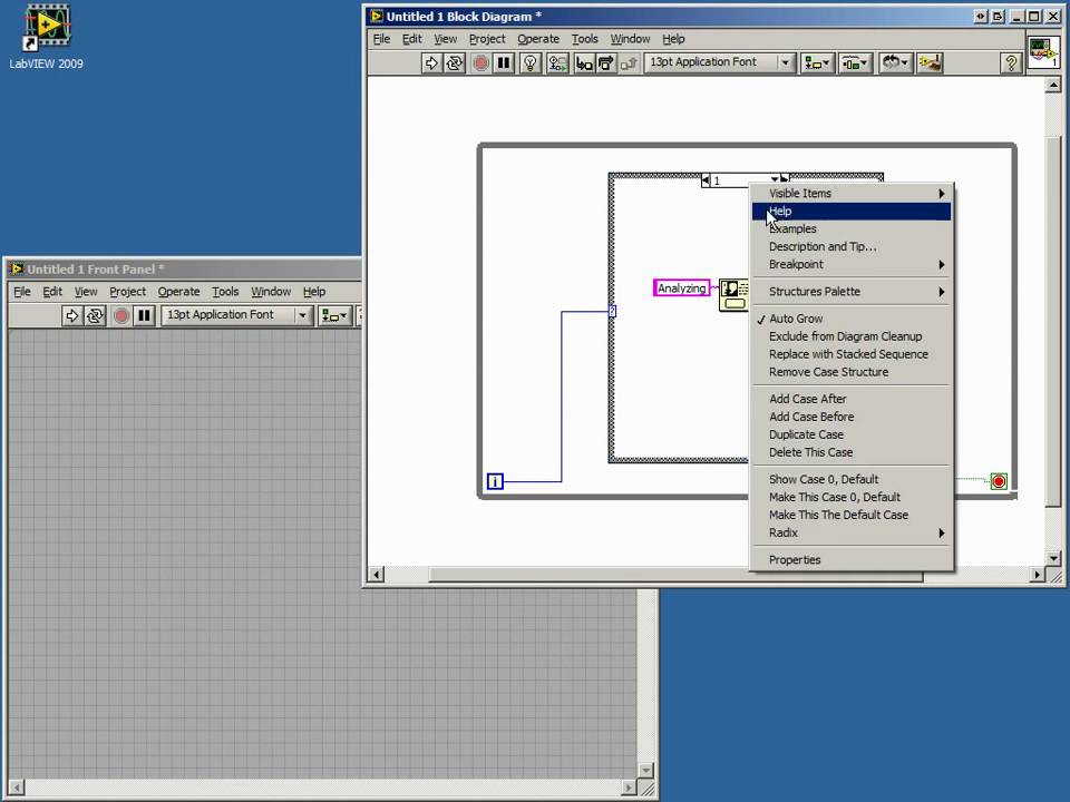 Analysis with NI myDAQ: State Machine - Basic Structure, States, Transitions