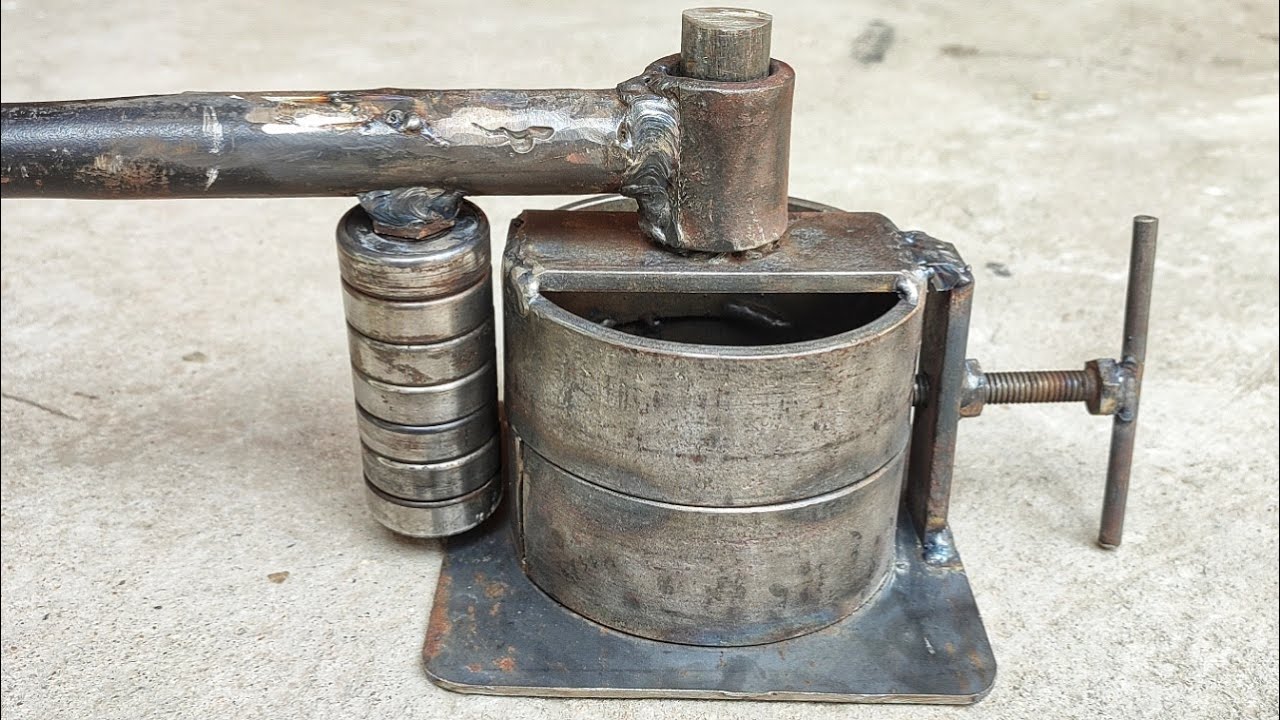 Simple And Amazing Bending Techniques For Flat Bar / Easy Way For Bend Metal Sheet / Metal  Benders