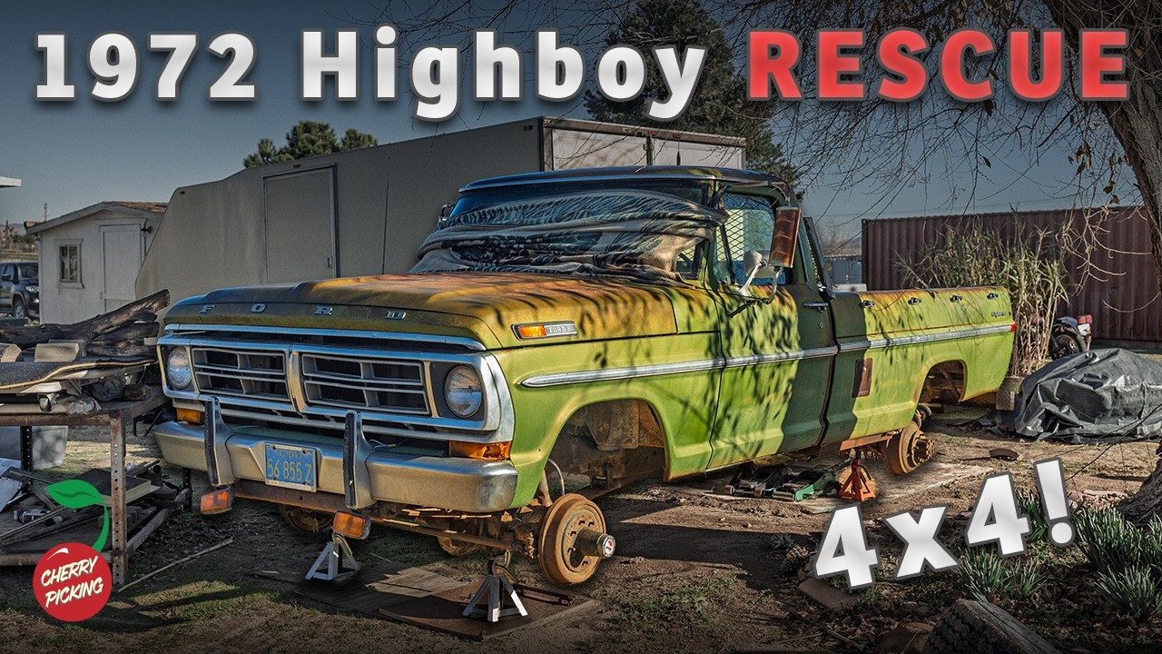 1972 Ford 4x4 HIGHBOY RESCUE! - Part 1