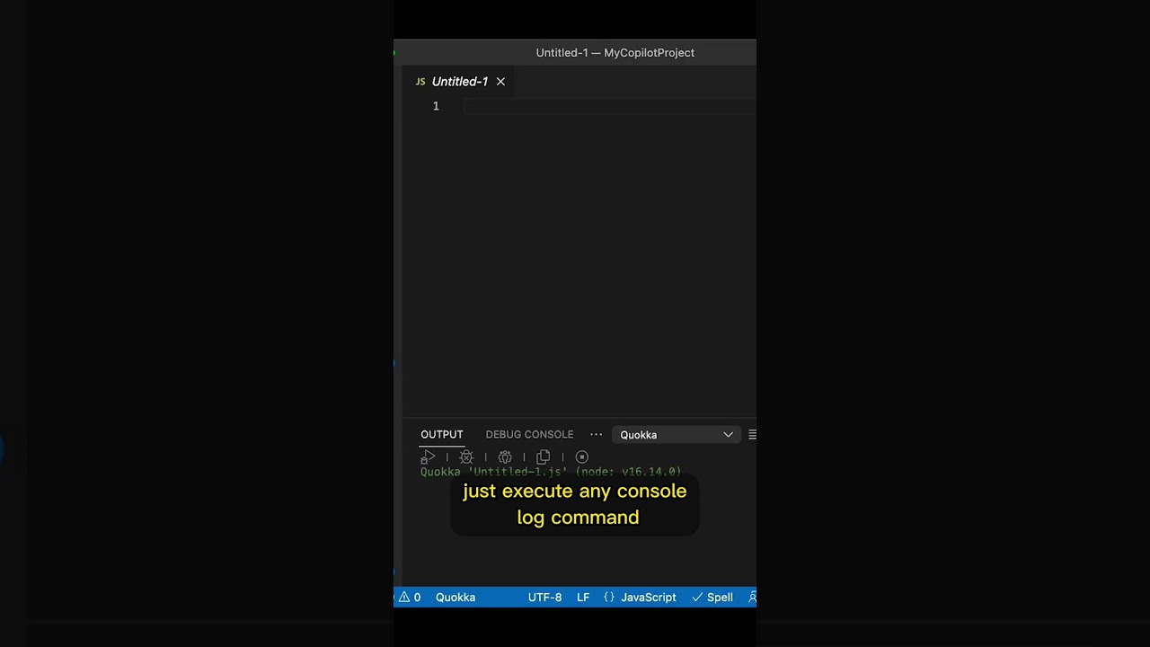 Quokka.js: Look, no terminal!!!