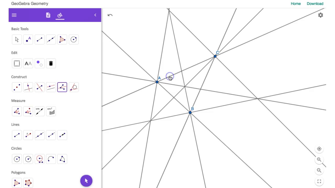 How to use the Angle Bisector Tool