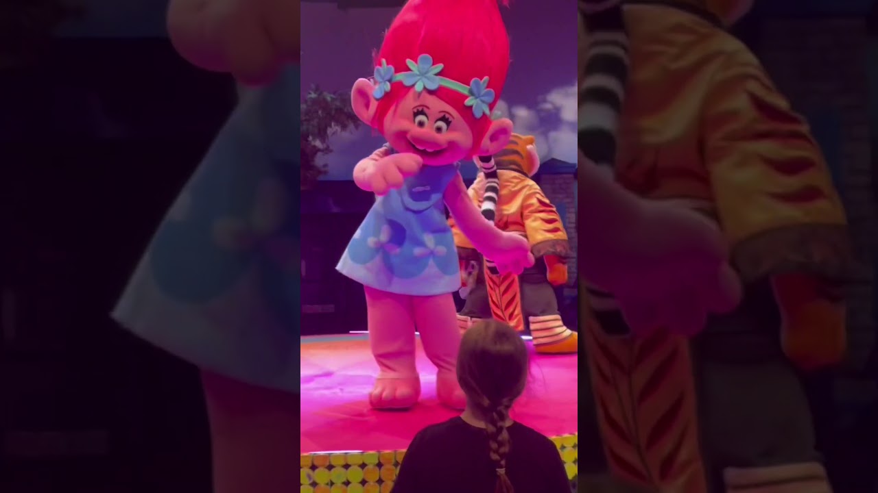 We met Poppy from Trolls