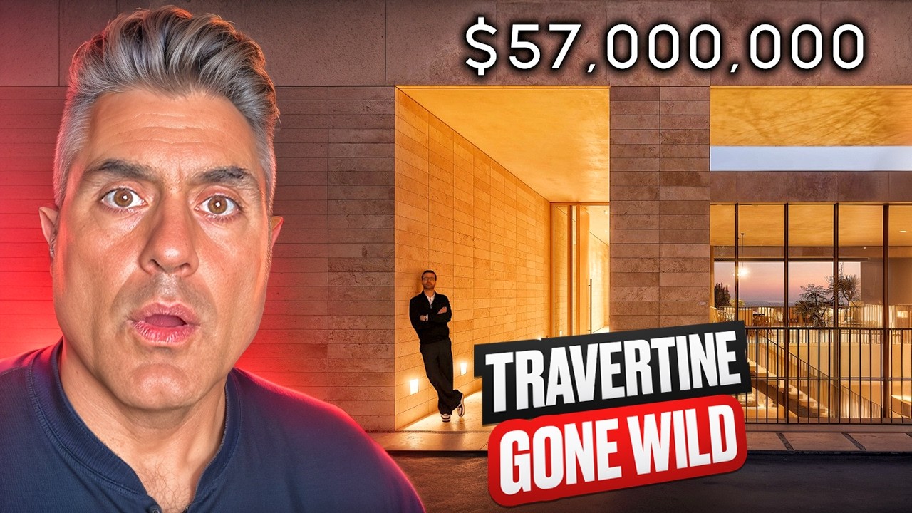 This Mansion Has a Travertine Problem!