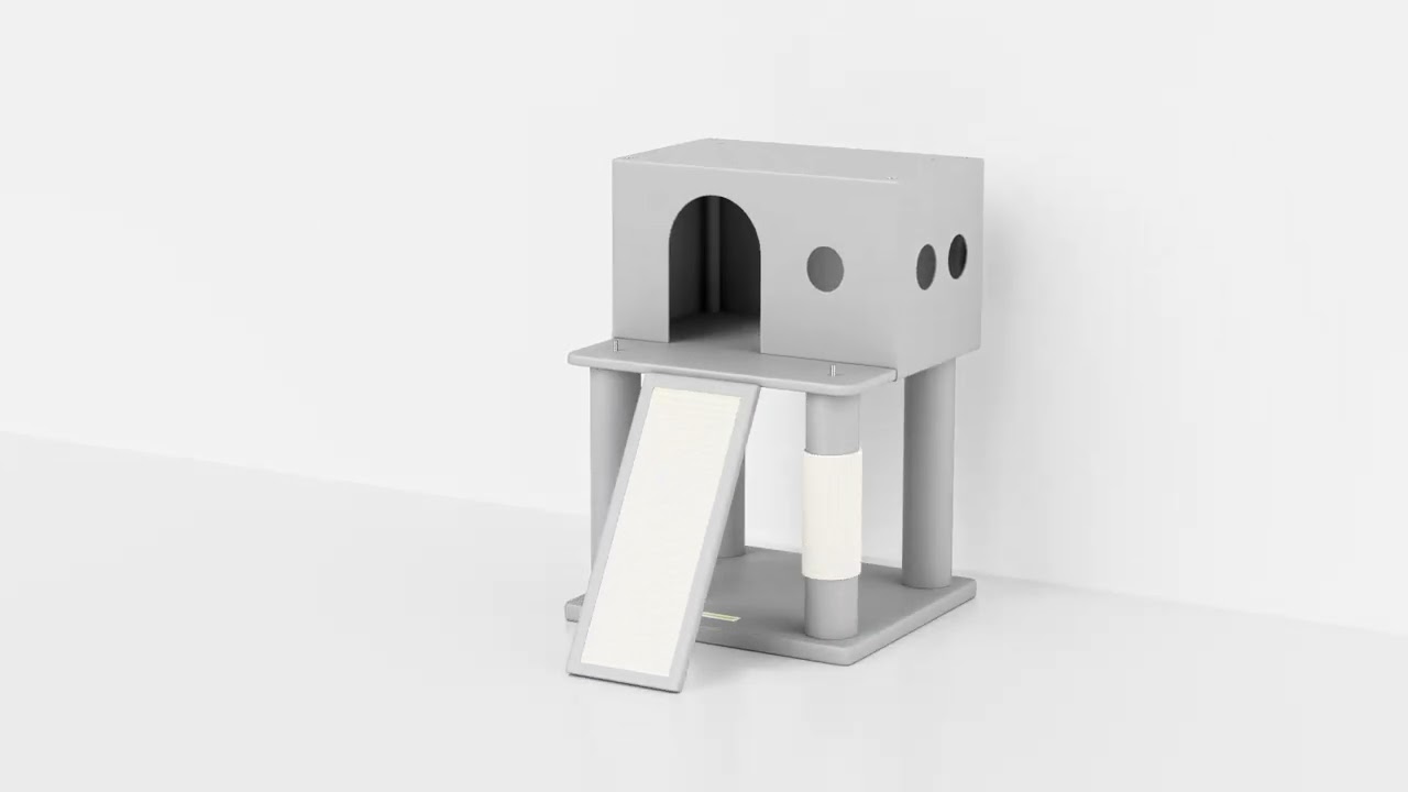 Globlazer S70G Cat Tree Assembly Guide