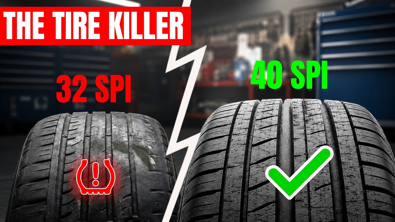 Why Your Car Manual's Tire Pressure Is WRONG (The $0 Fix Dealers Don't Want You to Know)