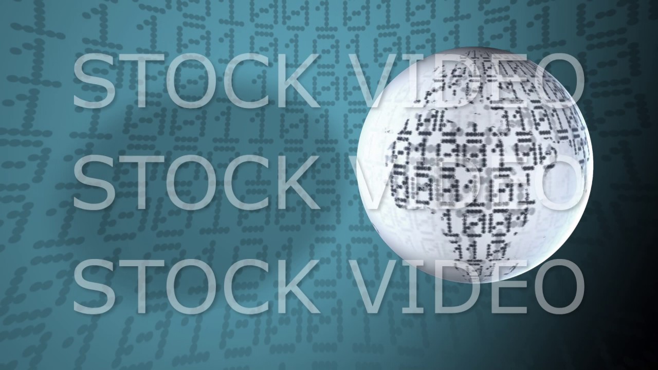 Binary World (Loop) Videostock