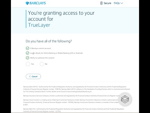 Data API - Open Banking Flow - Desktop - Barclays