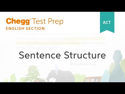 Sentence Structure Video Lecture - ACT