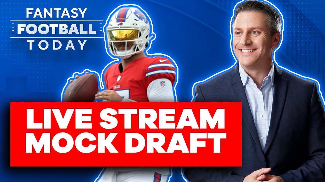 LIVE PPR DRAFT: EXPERT ANALYSIS, BEST PICKS, Q&A, REACTIONS | 2022 FANTASY FOOTBALL ADVICE