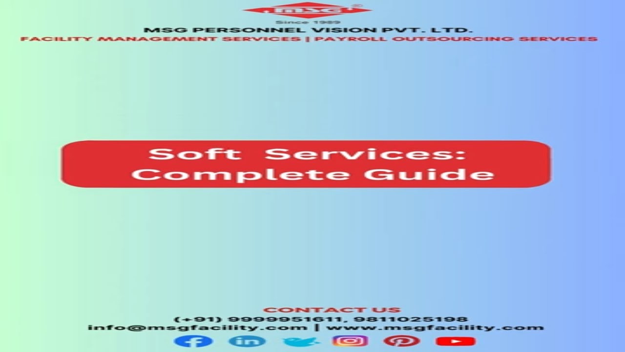 Soft Services: Complete Guide