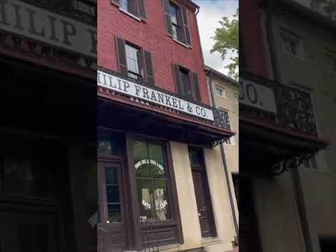 Harpers Ferry, West Virginia and the Surrounding National Park Walk around Lower Town