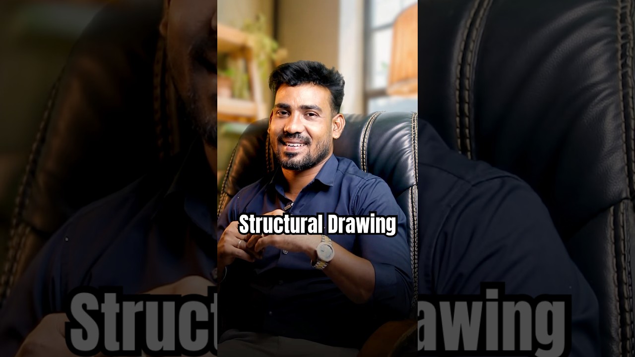 Structural drawing = Safe & strong buildings! Plan right, build strong. 📐🏗️ #constructiontips