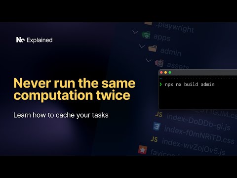 Caching - Never run the same computation twice