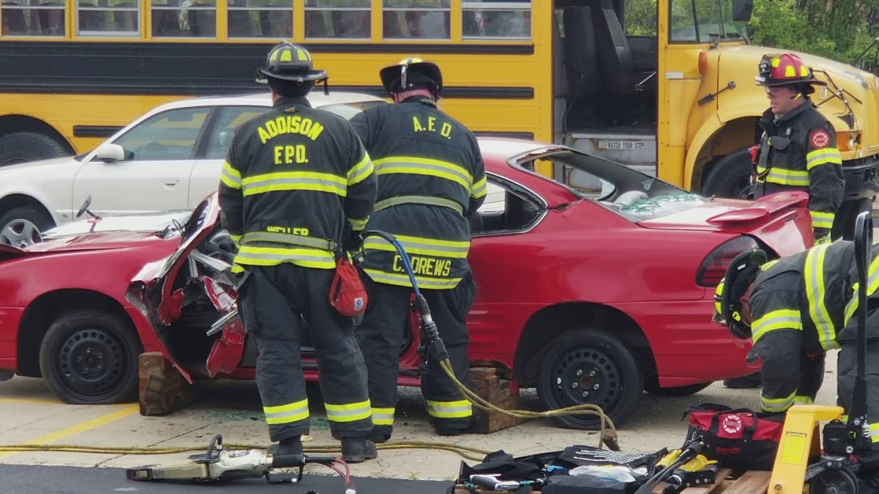 Addison fire department demonstration