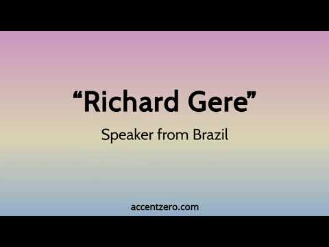 Pronounce "Richard Gere" - Brazilian accent vs. native U.S.