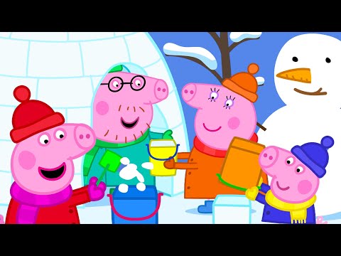 A House for the Snowman! ⛄️ | Peppa Pig Full Episodes