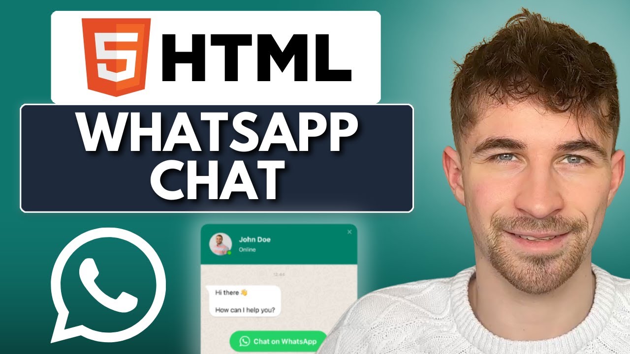 How to Add WhatsApp Chat to HTML Website (2025)