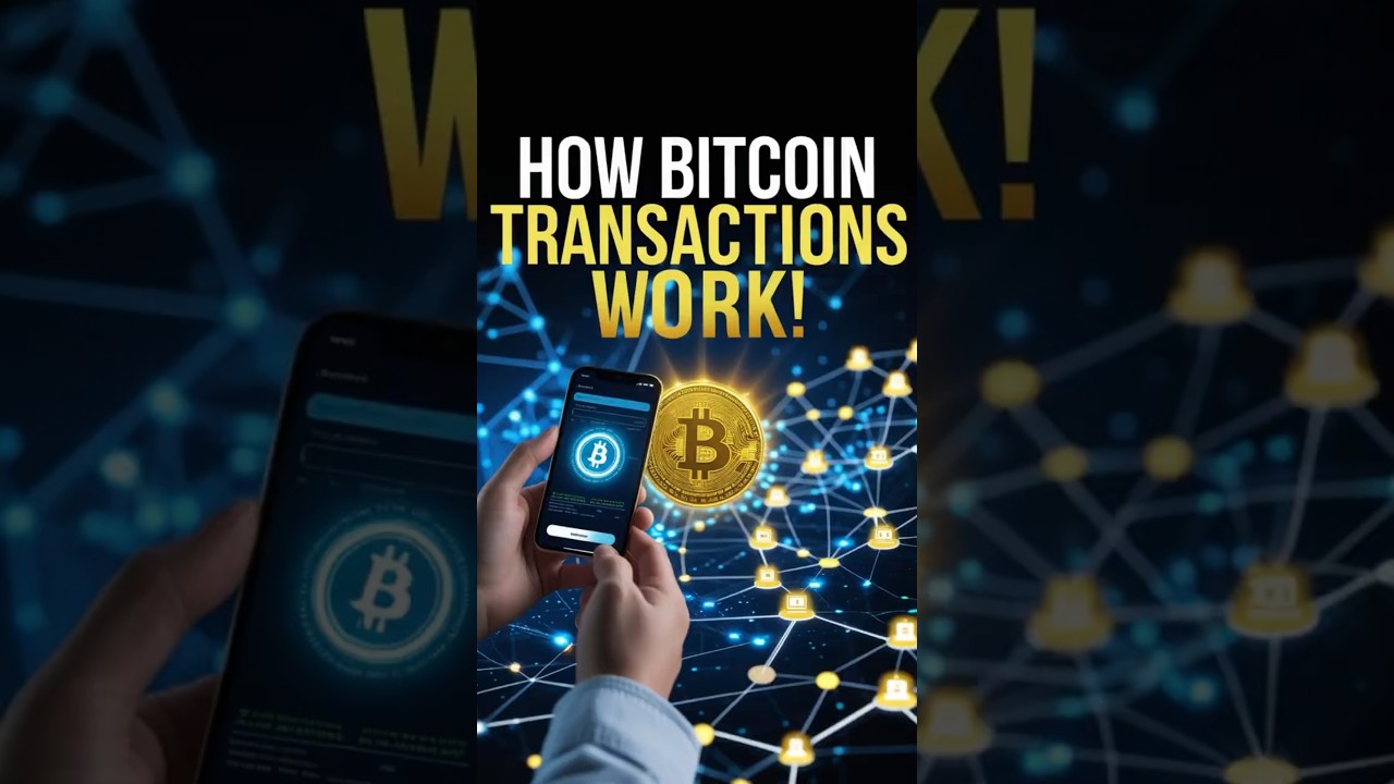 How Bitcoin Transactions Work! (Explained Simply!)