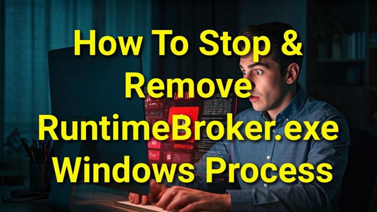 TWIM Ep250 Pt3: How To Stop & Remove RuntimeBroker.exe Windows Process - Is It Malicious?