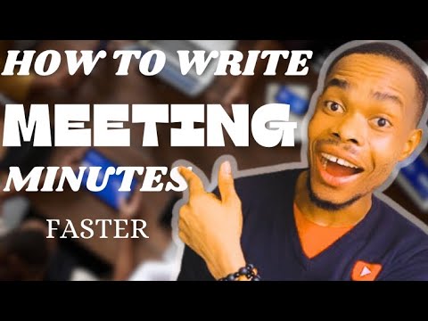 How to Generate a Professional Minutes in Minutes