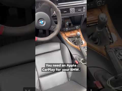 Amazing Apple Carplay head unit installed in BMW E46 & E90. #Eonon #bmwe46 #bmwe90