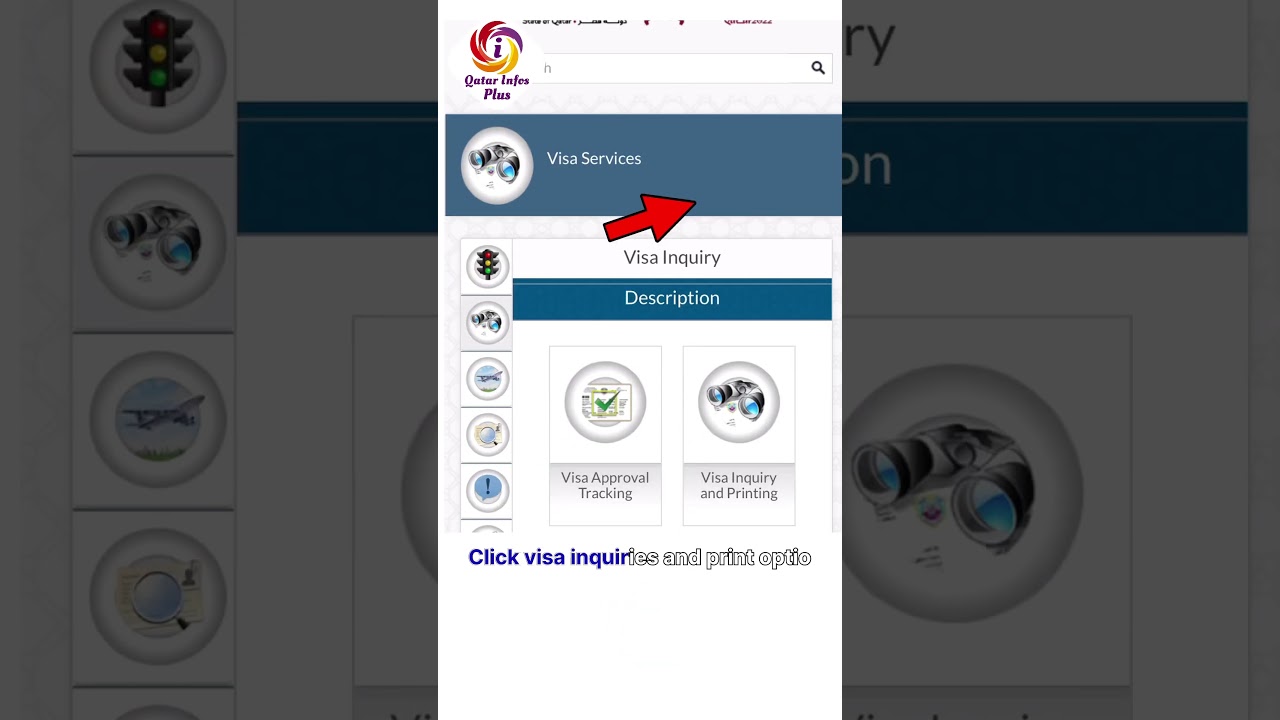 How to Check Qatar Visa status in Online #qatarinfos #qatarinfosplus