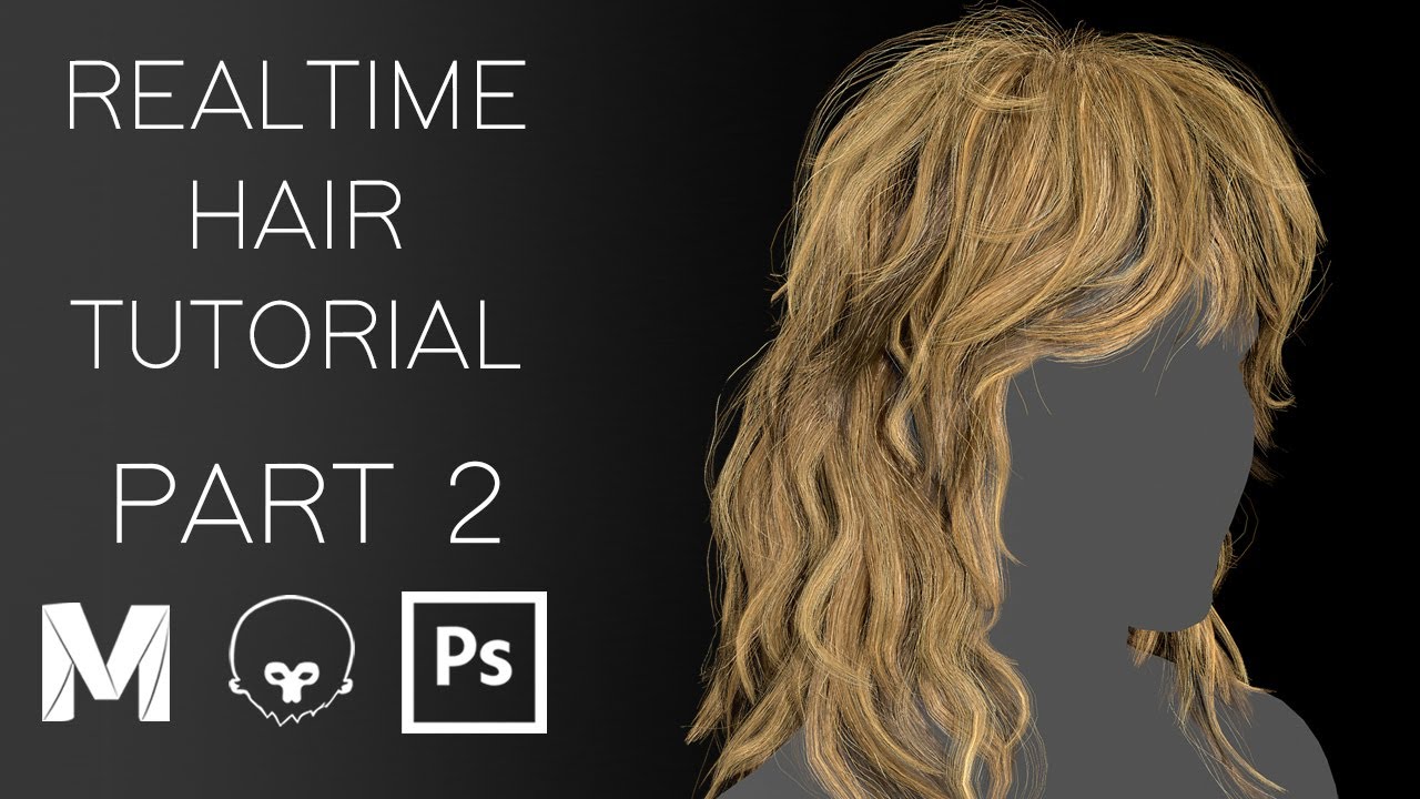 Realtime Hair Tutorial - Part 2 - Generating textures