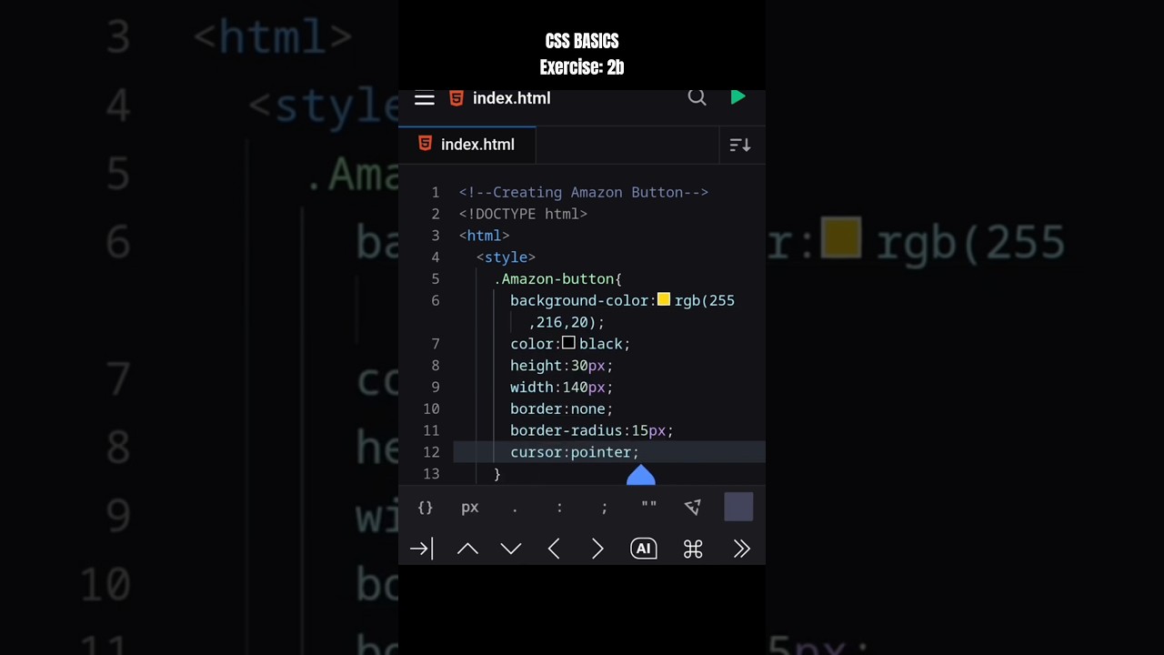 CSS BASICS Exercise 2b #webdesign #css3 #webdevelopment #css