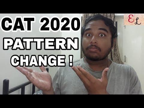 BIG SHOCKING NEWS!! CAT 2020 PATTERN CHANGE | CAT 2020 PAPER DURATION CHANGE
