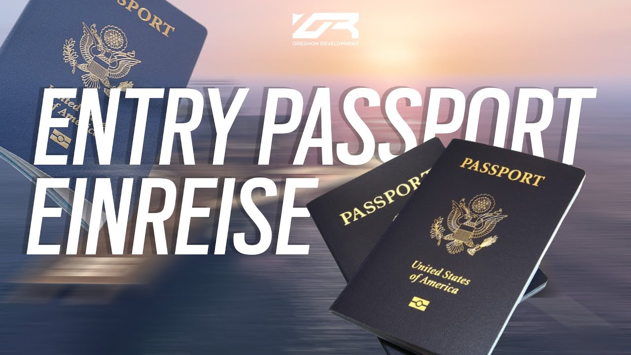 Entry passport a.k.a. einreise [standalone] - FiveM Releases - Cfx.re Community