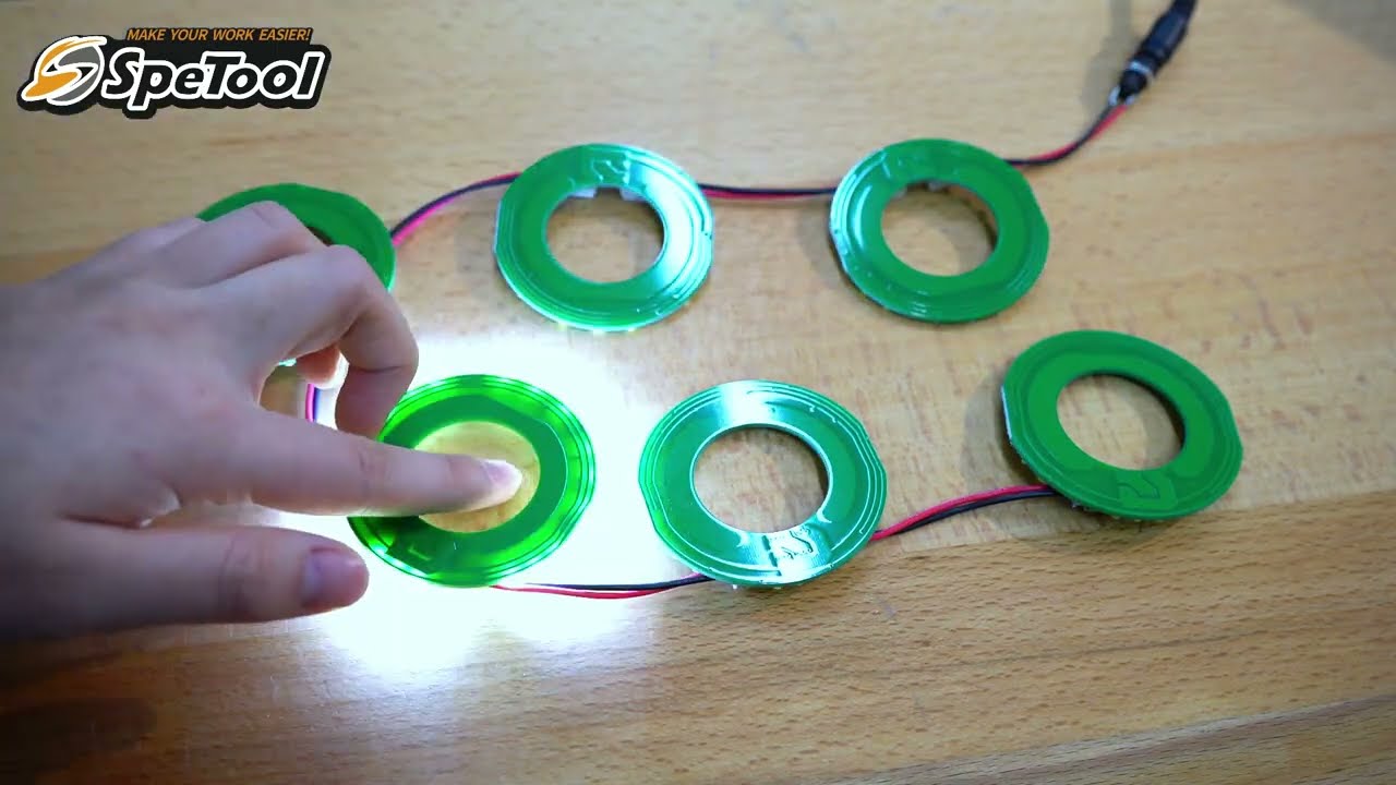 Touch-sensitive LED Modules - the key accessories in smart table