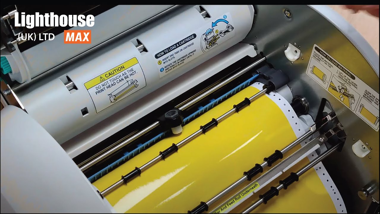 Loading CPM 200 Media & Cutter Blade