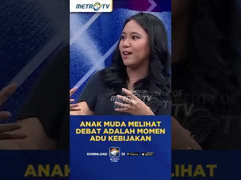 Anak Muda Melihat Debat adalah Momen Adu Kebijakan #shorts