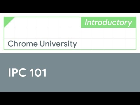Mojo - Chrome’s inter-process communication system (Chrome University 2019)