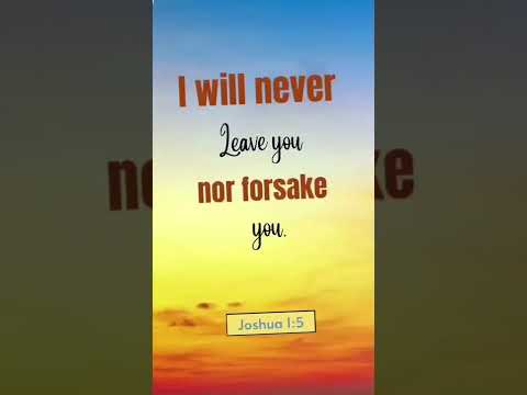 Joshua 1:5