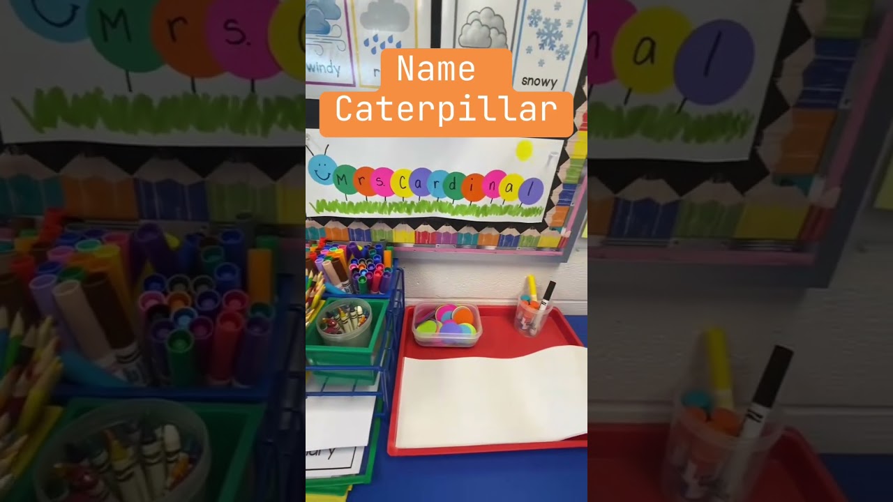 Join us at our writing center for a delightful name caterpillar activity! This fun and simple projec