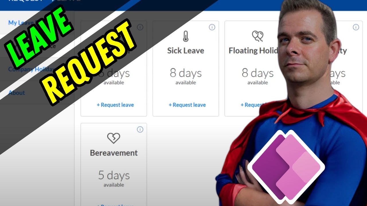Create a Leave Request App with Power Apps Quickly