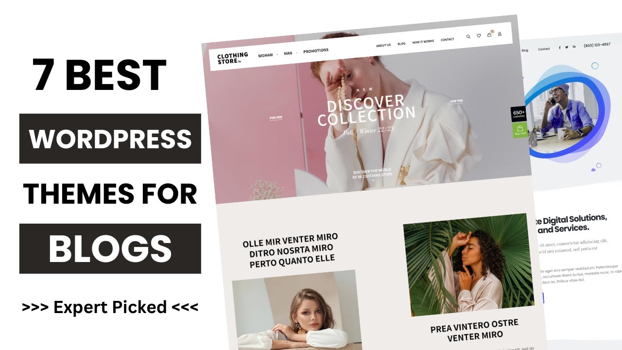 7 Best Premium WordPress Themes for Blogs | Best WP Themes 2026