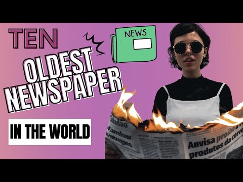 10 Oldest Newspapers in The World #oldest #newspaper