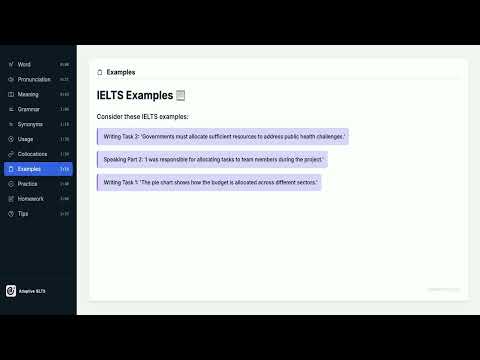 IELTS Vocabulary: Allocate - Simple Explanation with Real Examples & Pro Tips