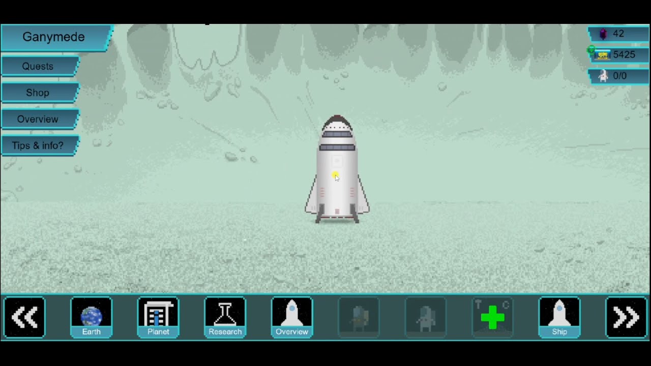 Tiny Space Program - First Outpost on Ganymede!
