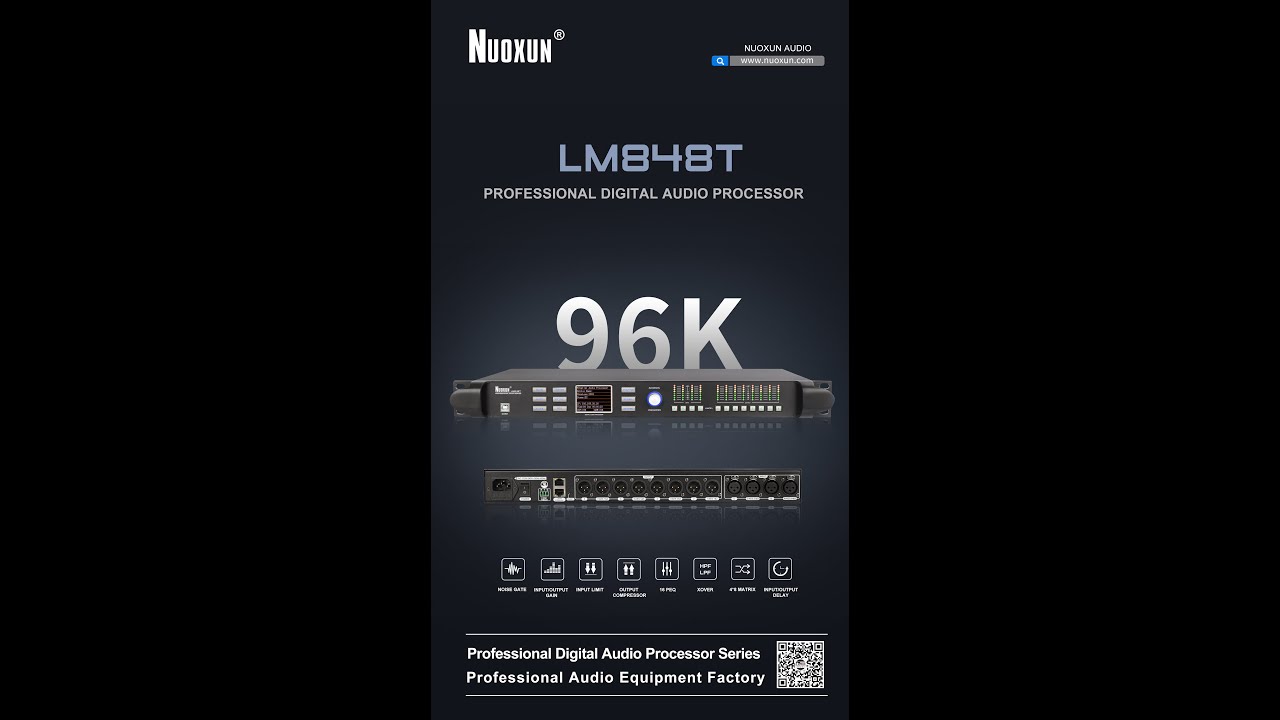 New 96K Digital processor Speaker Management Processor